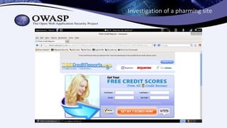 Phishing Forensics - SnowFROC - Denver Chapter of OWASP | PPT
