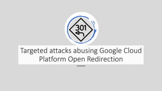 Phishing in the Cloud Era (BSides) | PDF