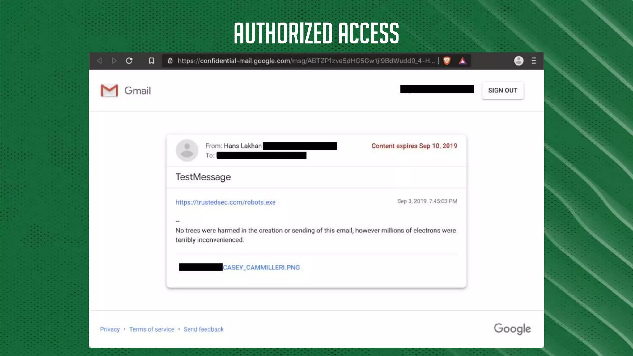 Phishing past mail protection controls using azure information | PPTX