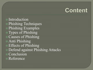 Phishing ppt | PPTX
