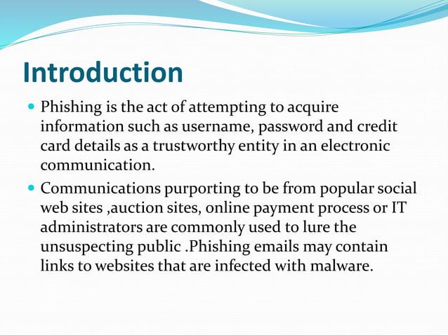 PPT on Phishing | PPTX | Internet Safety | Parenting