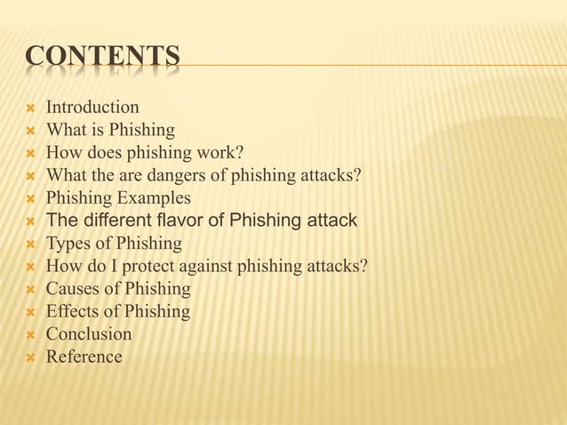 Phishing ppt | PPTX