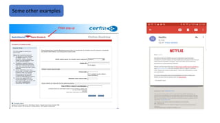 Phishing Technology | PPTX | Internet | Computing
