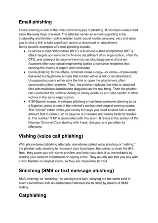 Phishing, Smishing and vishing_ How these cyber attacks work and how to ...