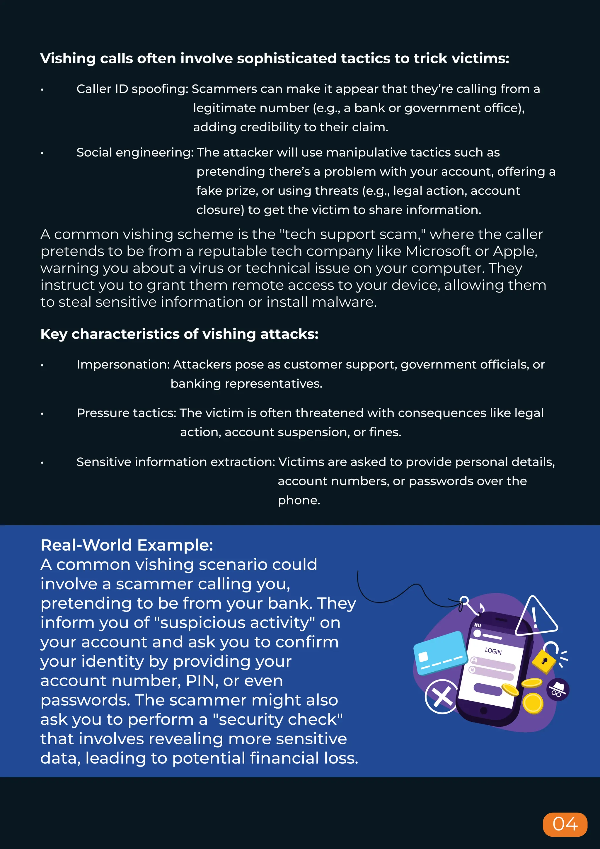 Phishing vs Vishing Protecting Yourself from Cyber Threats-Ebook | PDF