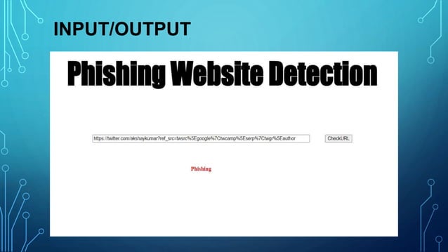 phishingwebsiteppt -presentationartificial intelligence | PPTX