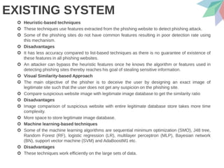 Phishing websitre detection using machine learning | PDF | Internet ...