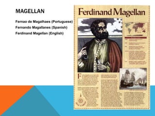Paglalakbay sa Pilipinas nila Magellan | PPTX