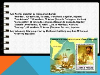 Paglalakbay sa Pilipinas nila Magellan | PPTX