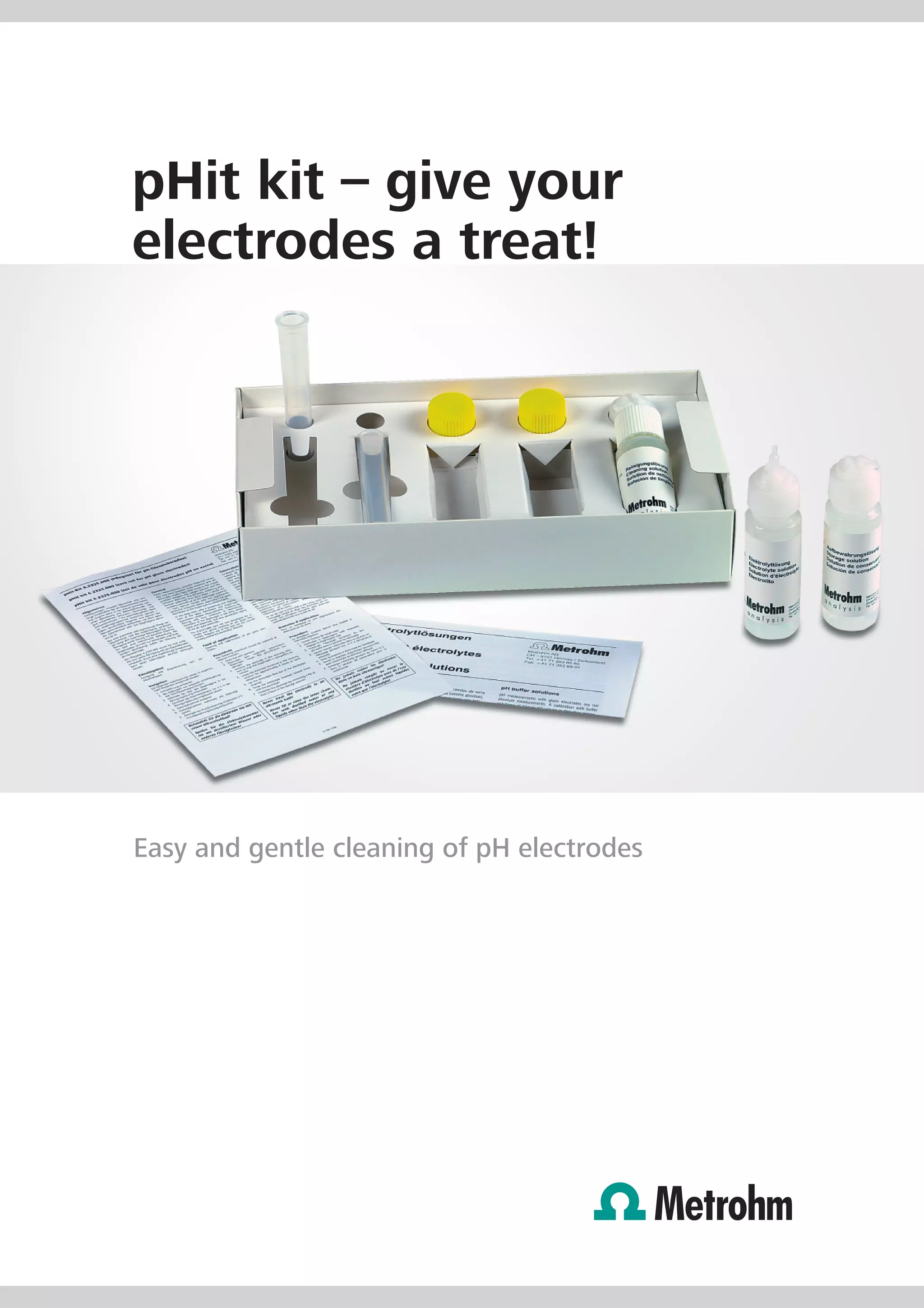pH kit by Metrohm | PDF