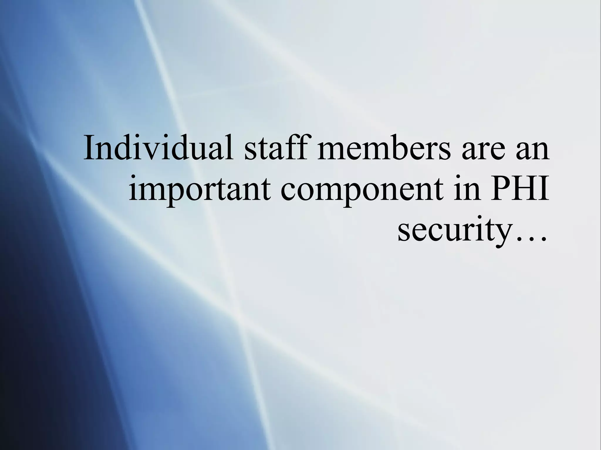 Phi training | PPT