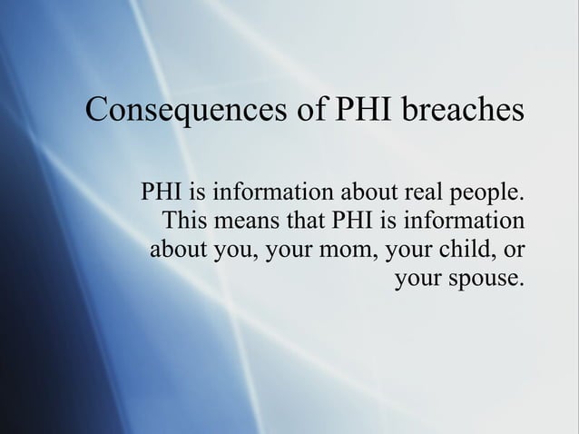 Phi training | PPT