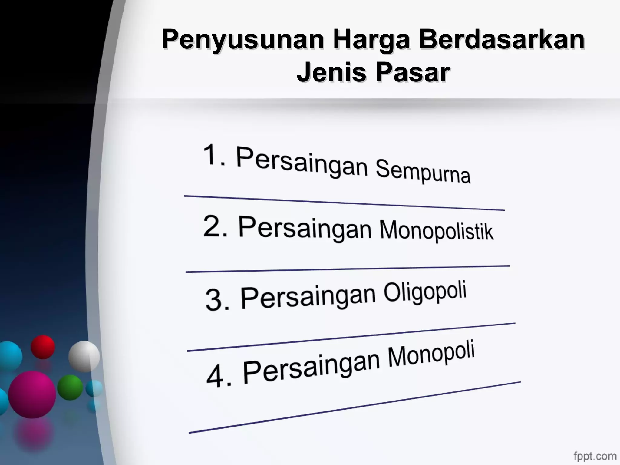 PPT PENENTUAN HARGA JUAL | PPT