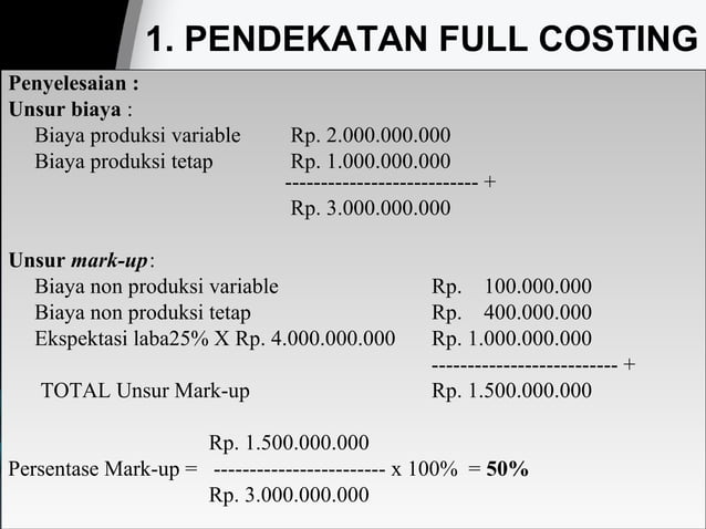 PPT PENENTUAN HARGA JUAL | PPT