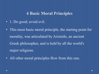Phl 105 morality ethics(1) | PPT