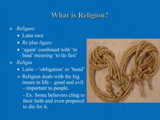 Phl 105 morality & religion(2) | PPTX