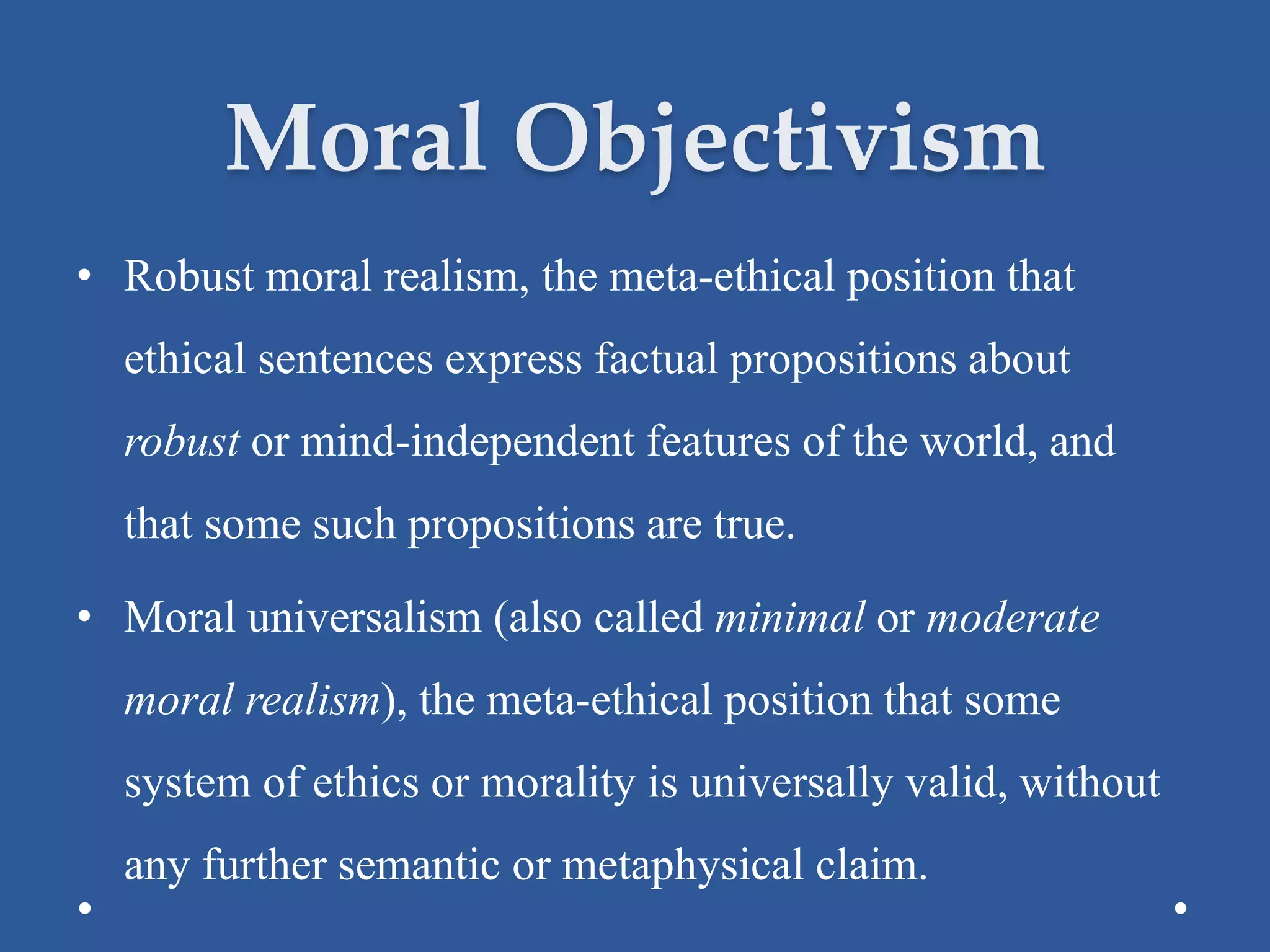 Phl 105 nihilism relativism-objectivism-subjectivism(3) | PPTX