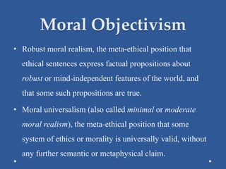 Phl 105 nihilism relativism-objectivism-subjectivism(3) | PPTX