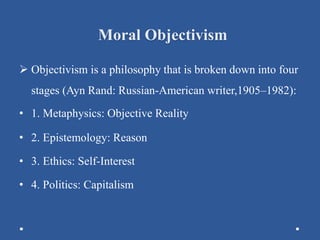 Phl 105 nihilism relativism-objectivism-subjectivism(3) | PPTX