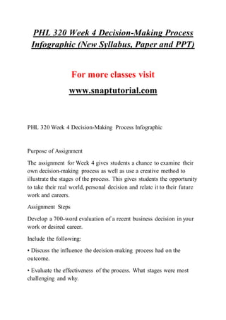 PHL 320 Exceptional Education - snaptutorial.com