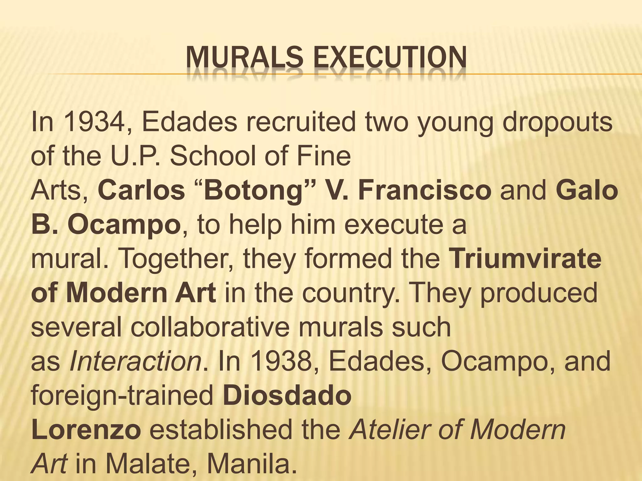 The Philippine Arts During American Colonization | PPTX