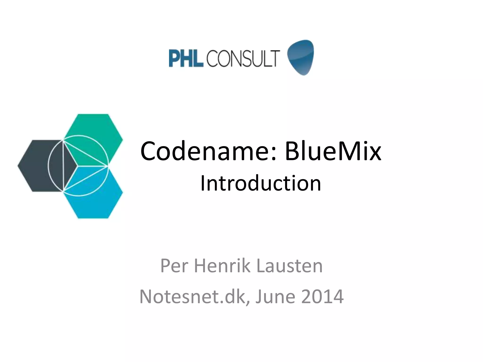 An introduction to IBM BlueMix | PPT