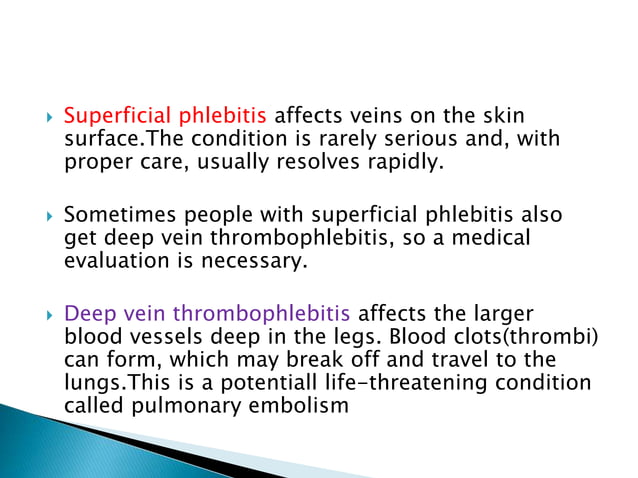 PHLEBITIS AND THROMBOPHLEBITIS.pptx