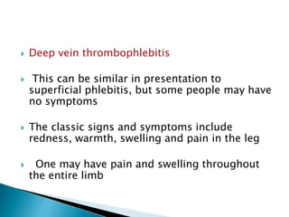PHLEBITIS AND THROMBOPHLEBITIS.pptx