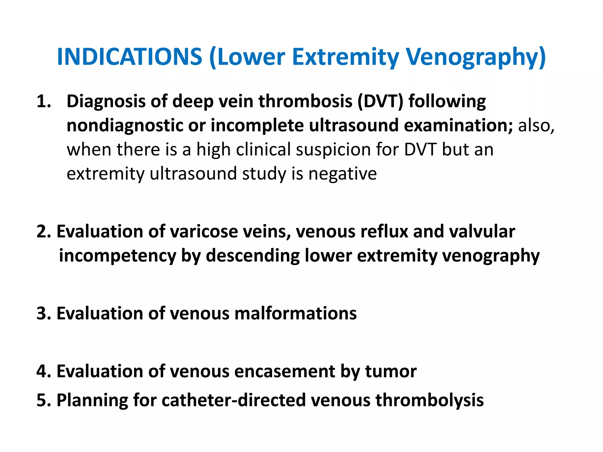 Phlebography | PPTX