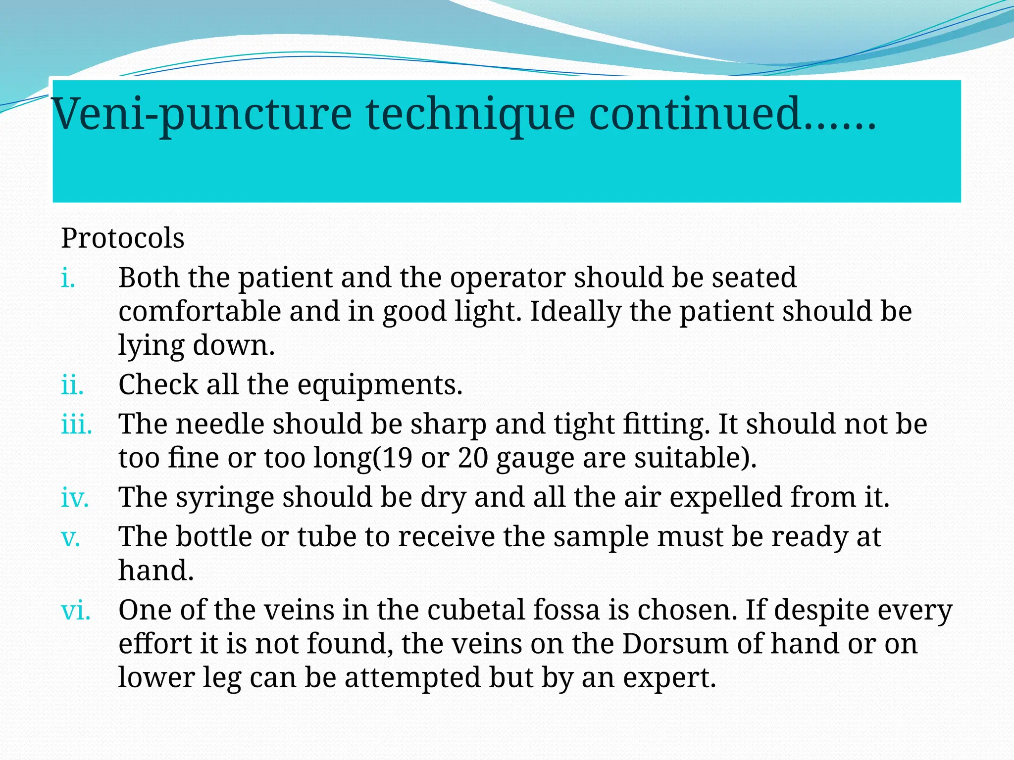 Blood Collection via different techniques | PPTX