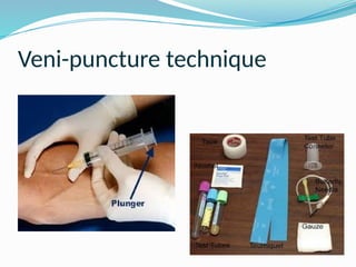 Blood Collection via different techniques | PPTX