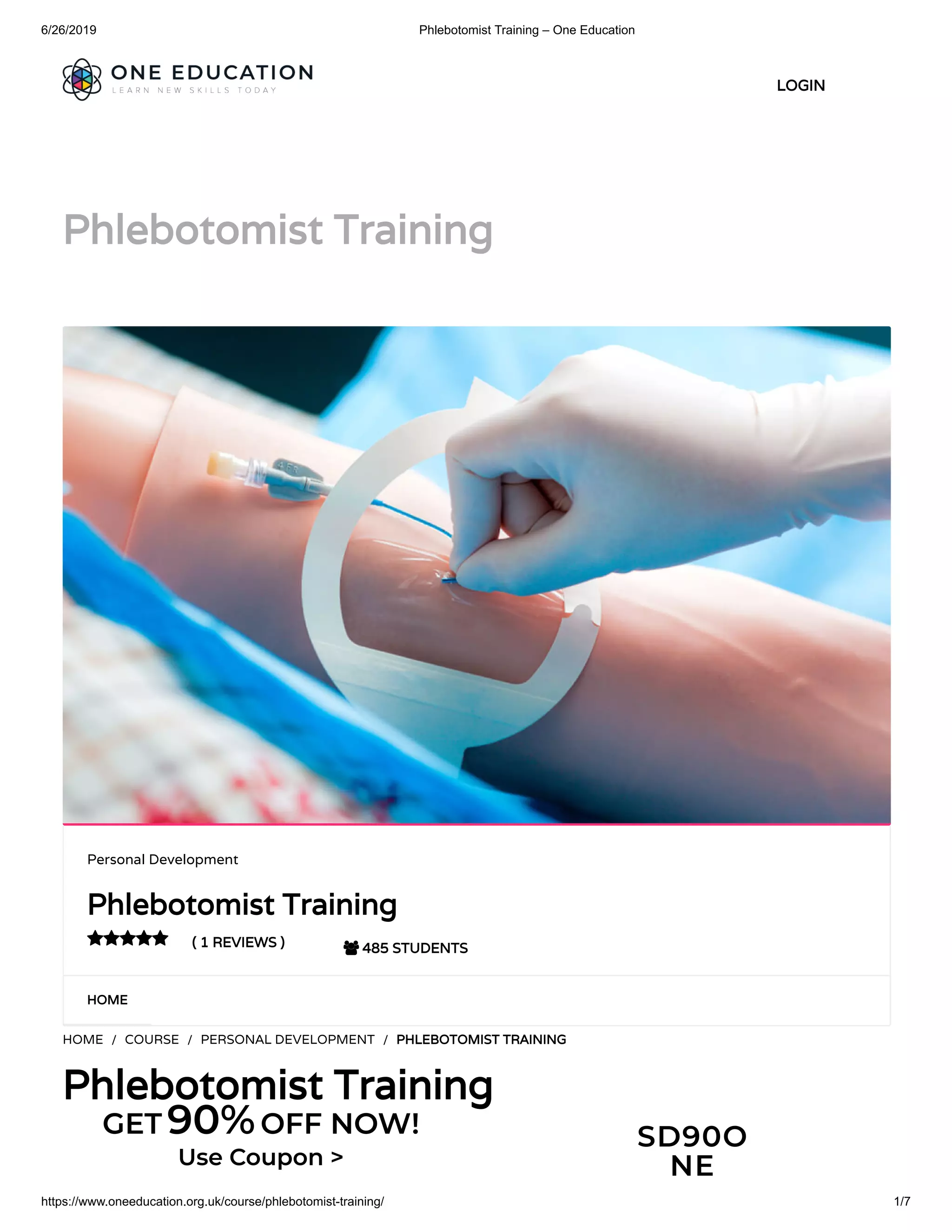 Phlebotomist training | PDF | Education