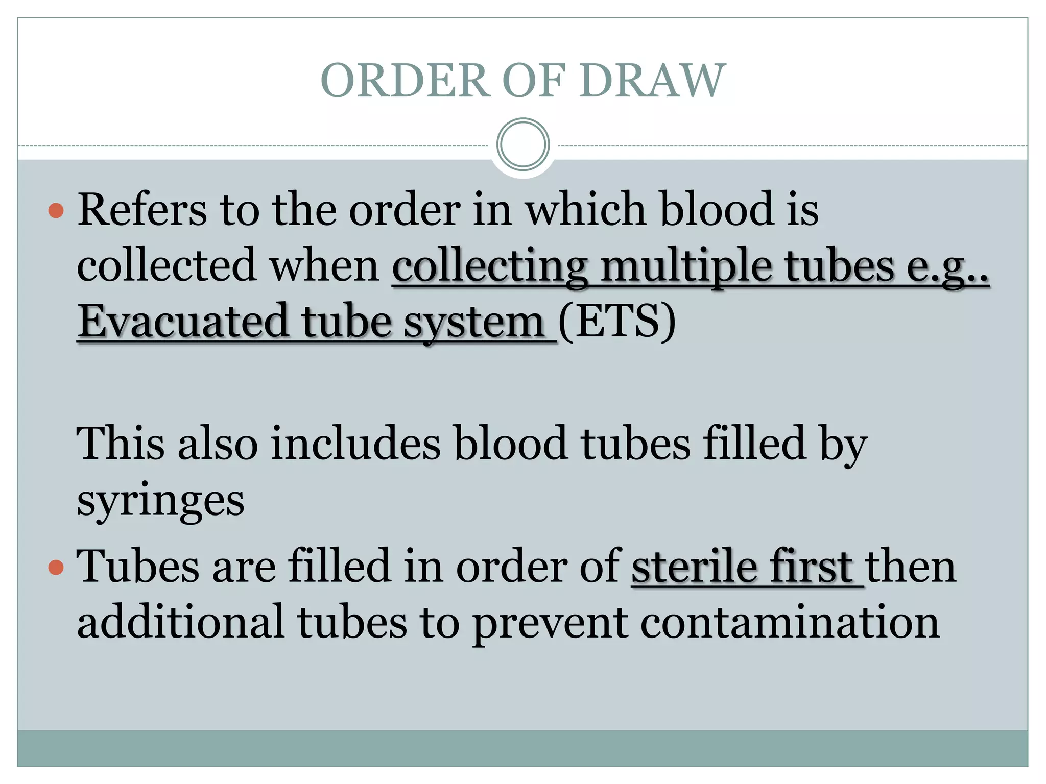 Phlebotomy | PPT