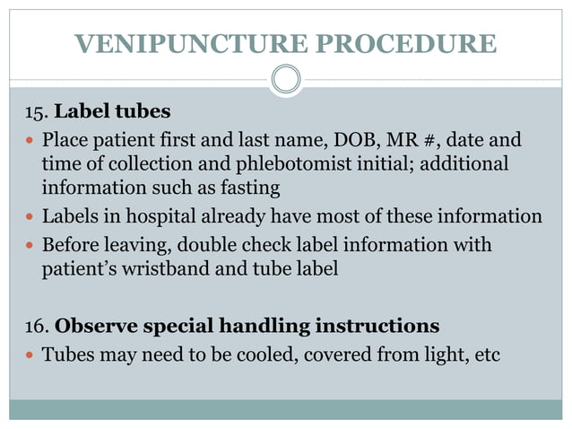 Phlebotomy | PPT | First Aid | Injuries