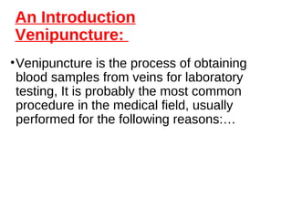 Phlebotomy | PPT