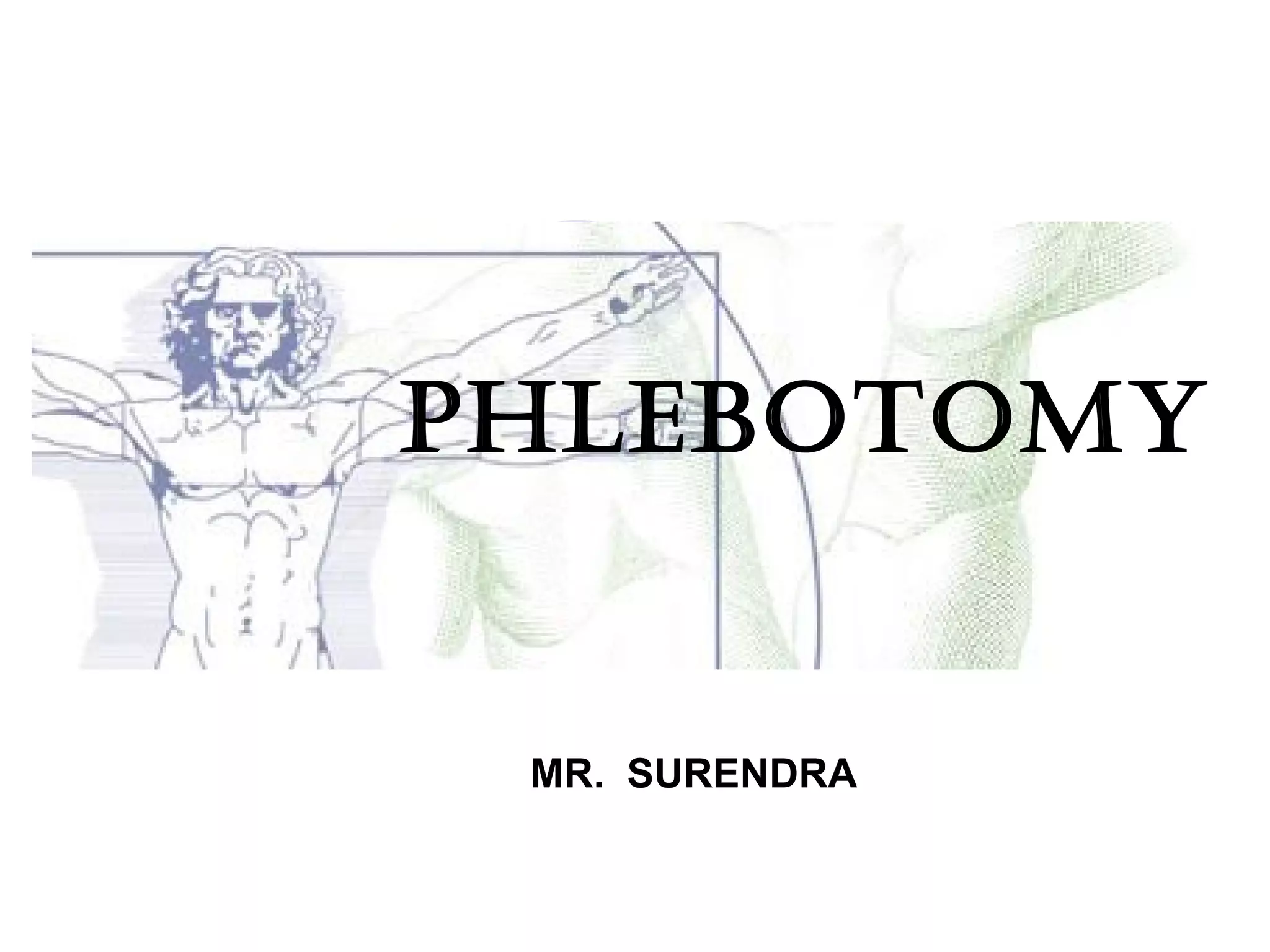 Phlebotomy | PPT