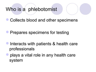 Phlebotomy | PPT