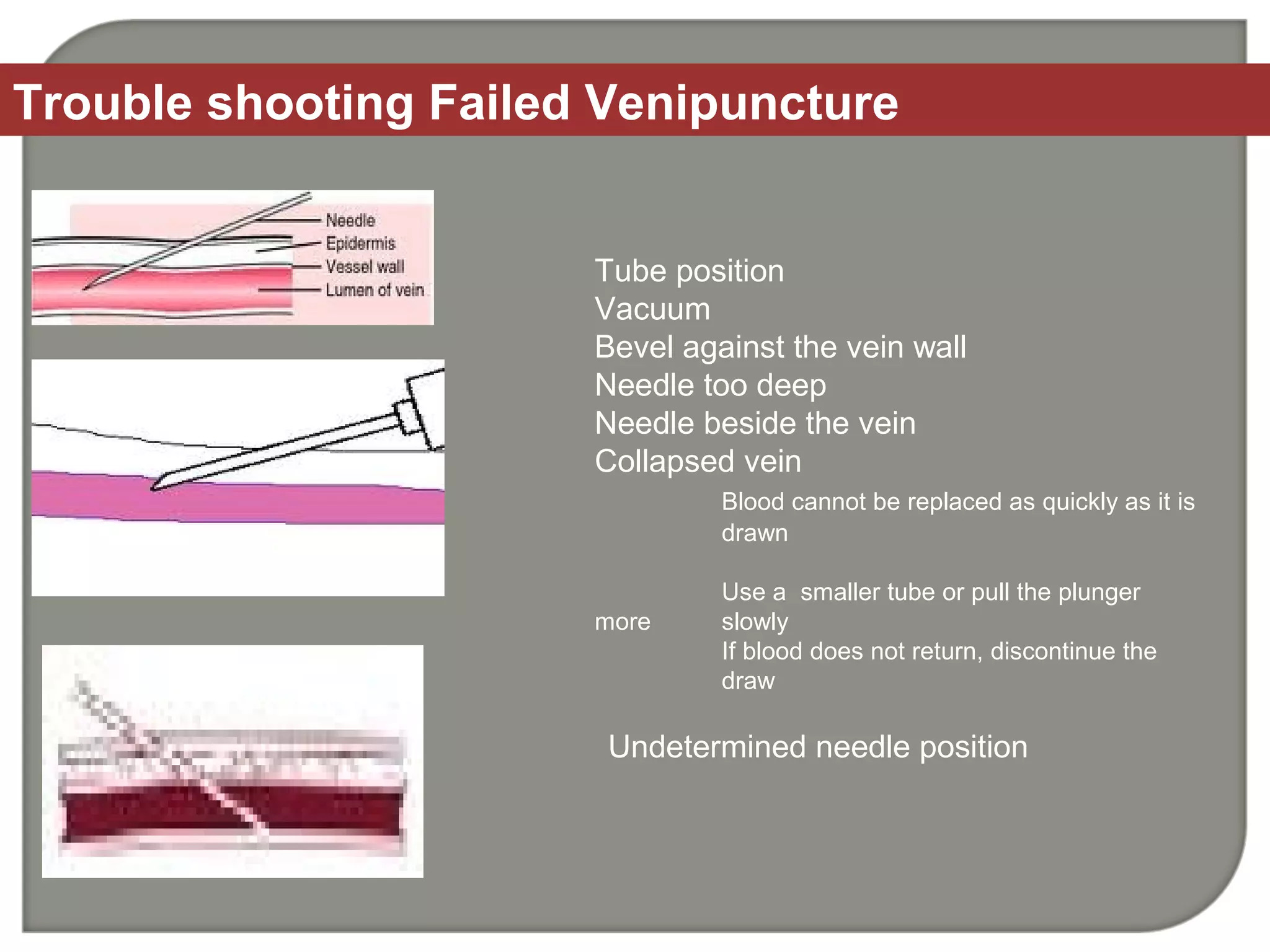 Phlebotomy quality lec 3 | PPT