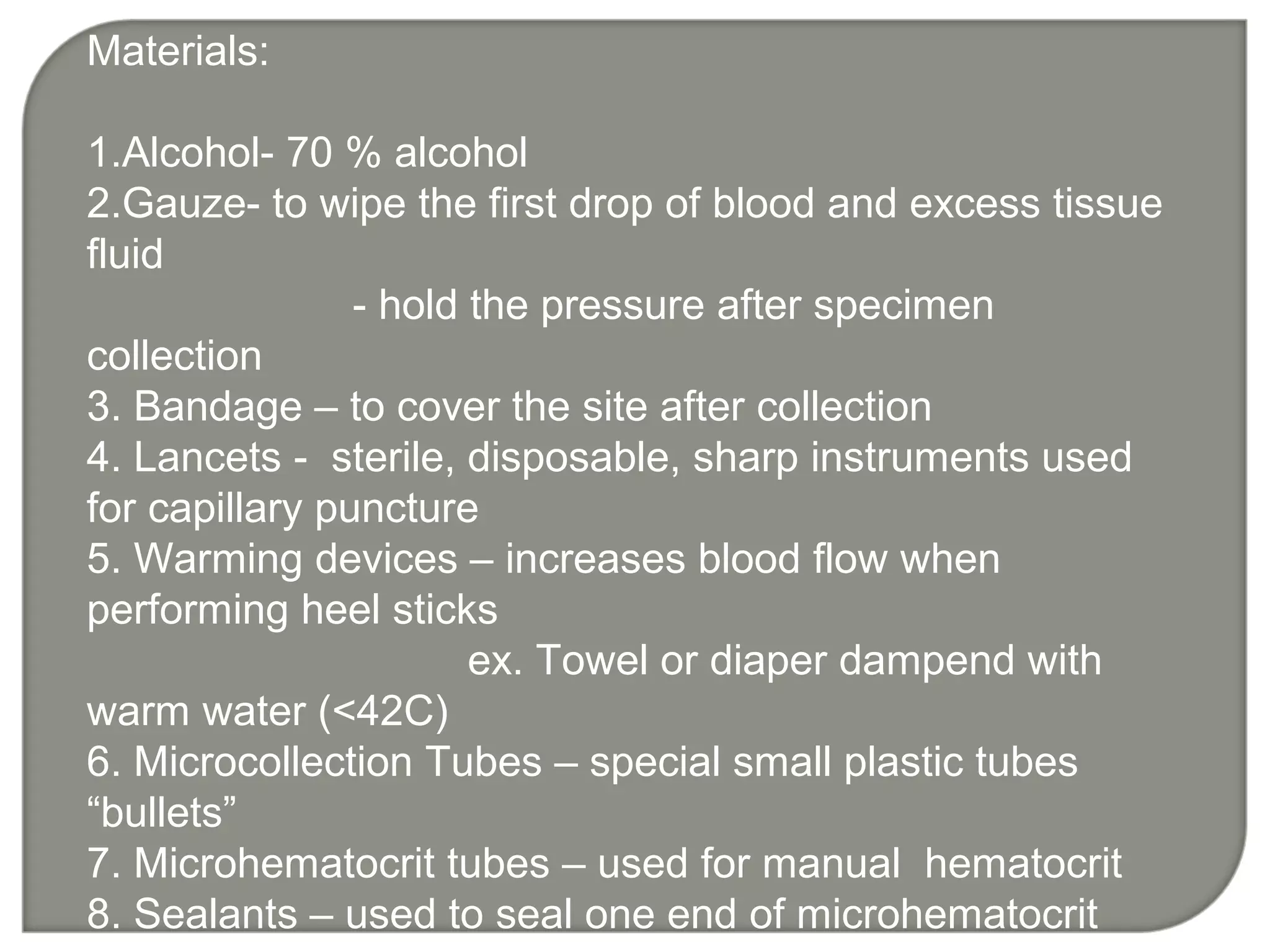 Phlebotomy quality lec 3 | PPT