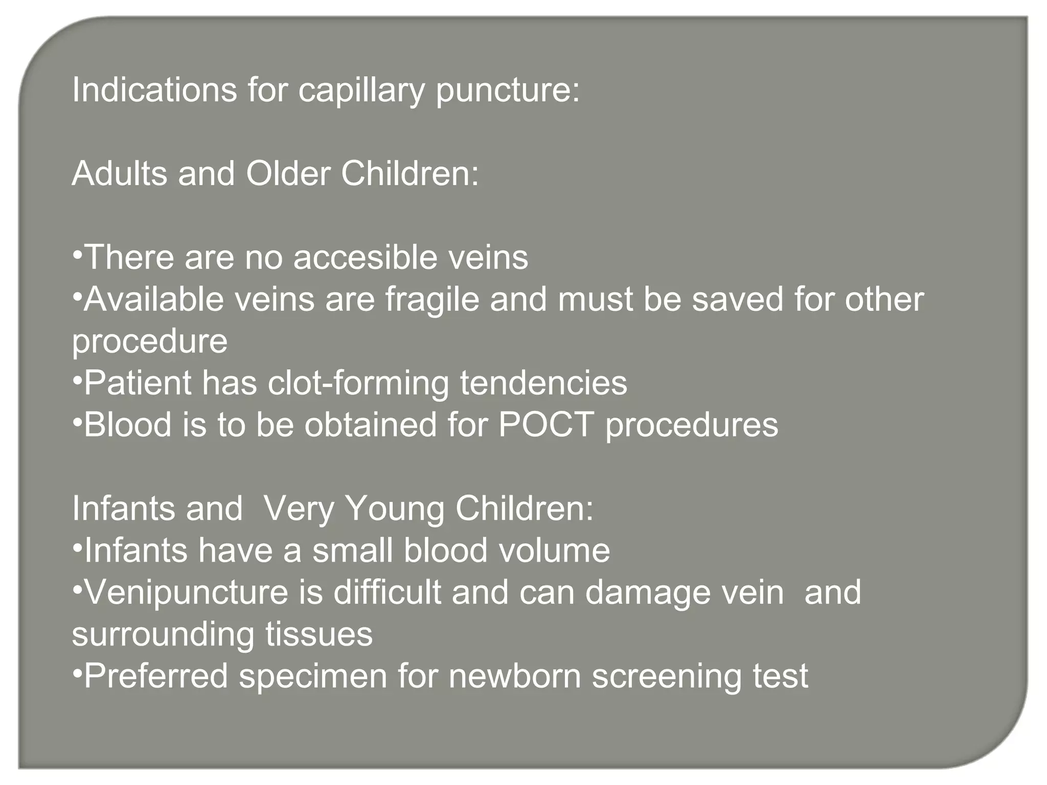 Phlebotomy quality lec 3 | PPT