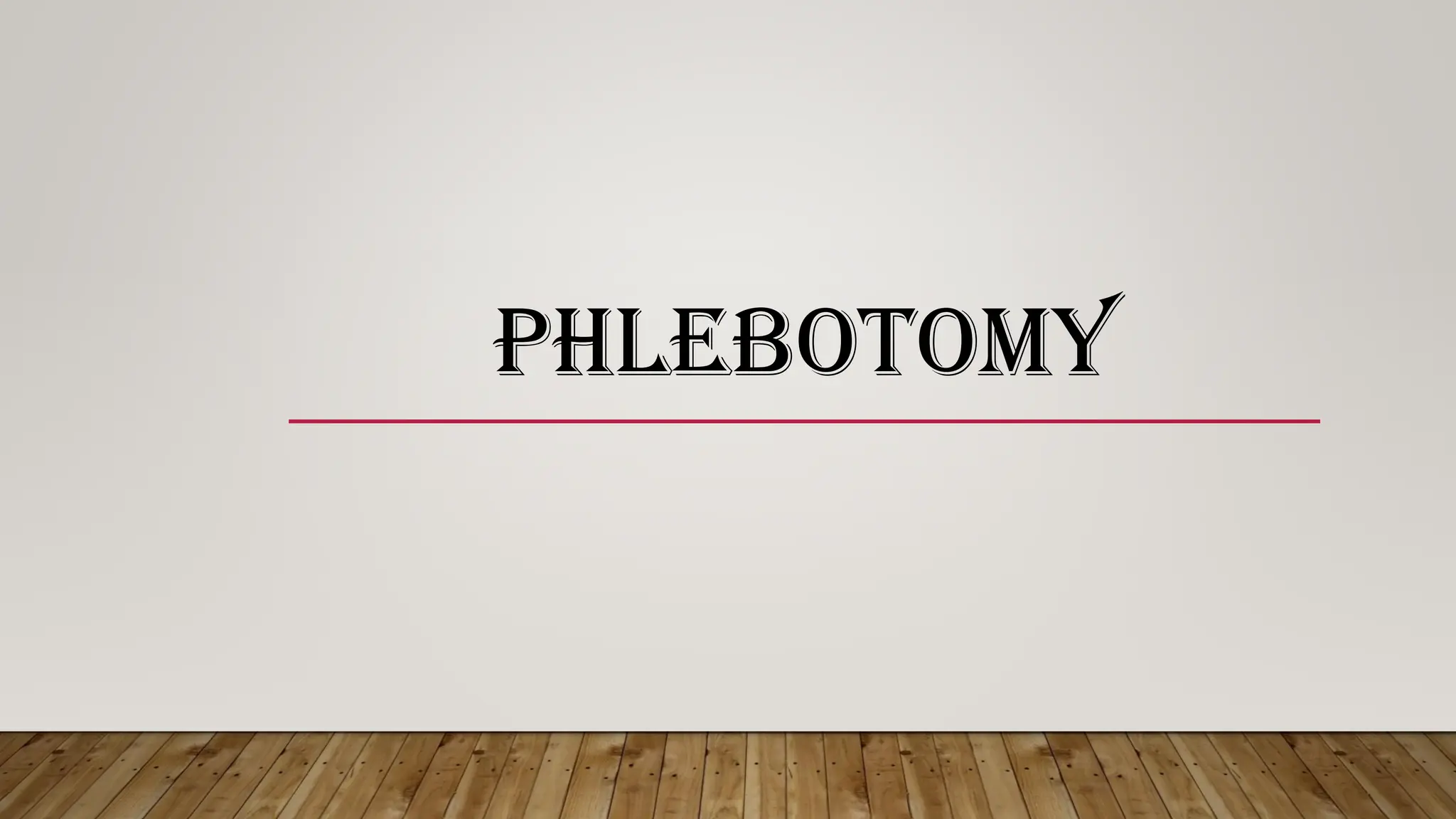 Phlebotomy all about blood taking in a correct way | PDF
