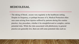 Phlebotomy all about blood taking in a correct way | PDF