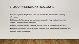 Phlebotomy Lecture by Lorenzo Rodrigo A. Jamer | PPTX