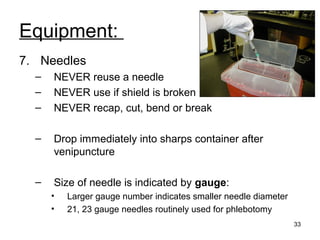 Phlebotomy for Medical Laboratory Professionals | PPT