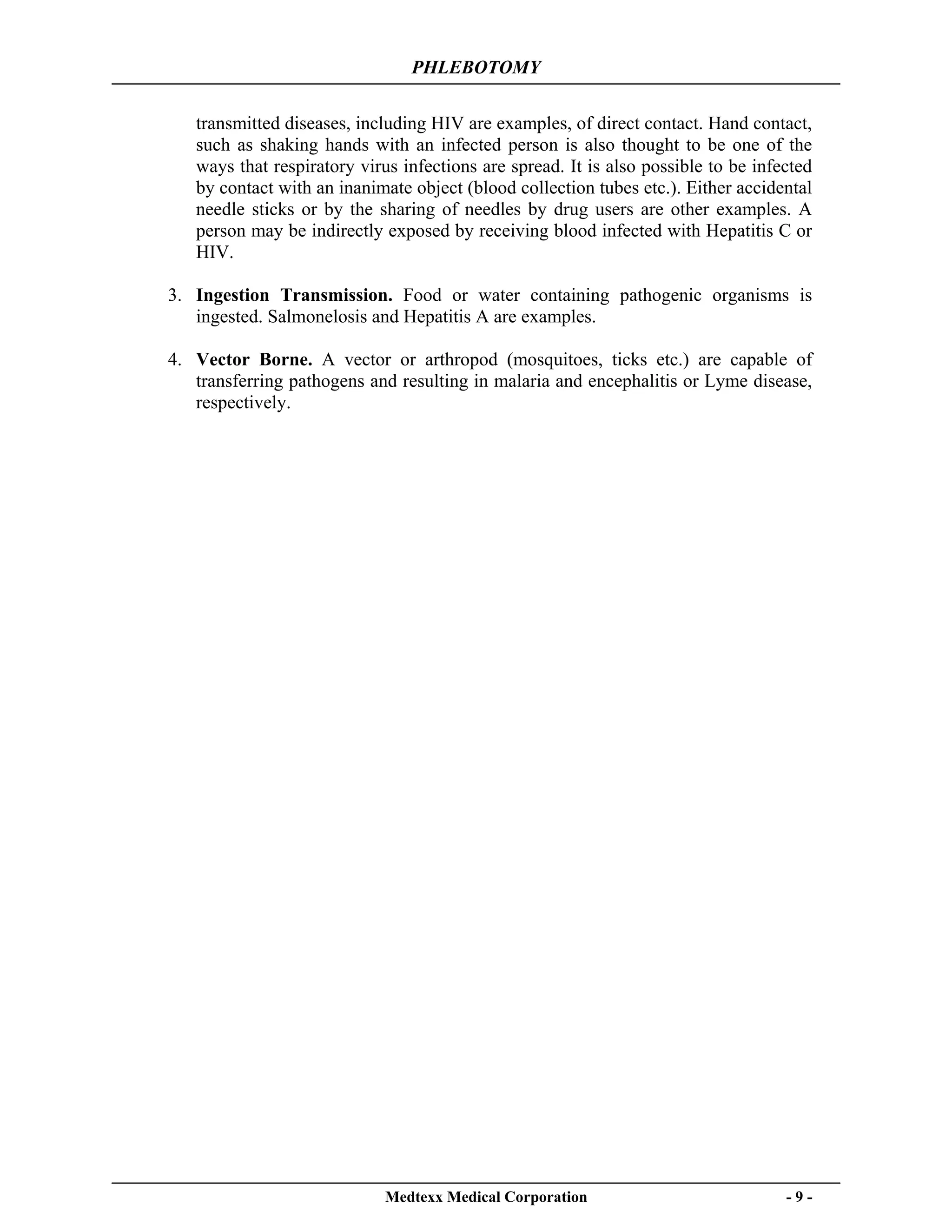 Phlebotomy manual | PDF