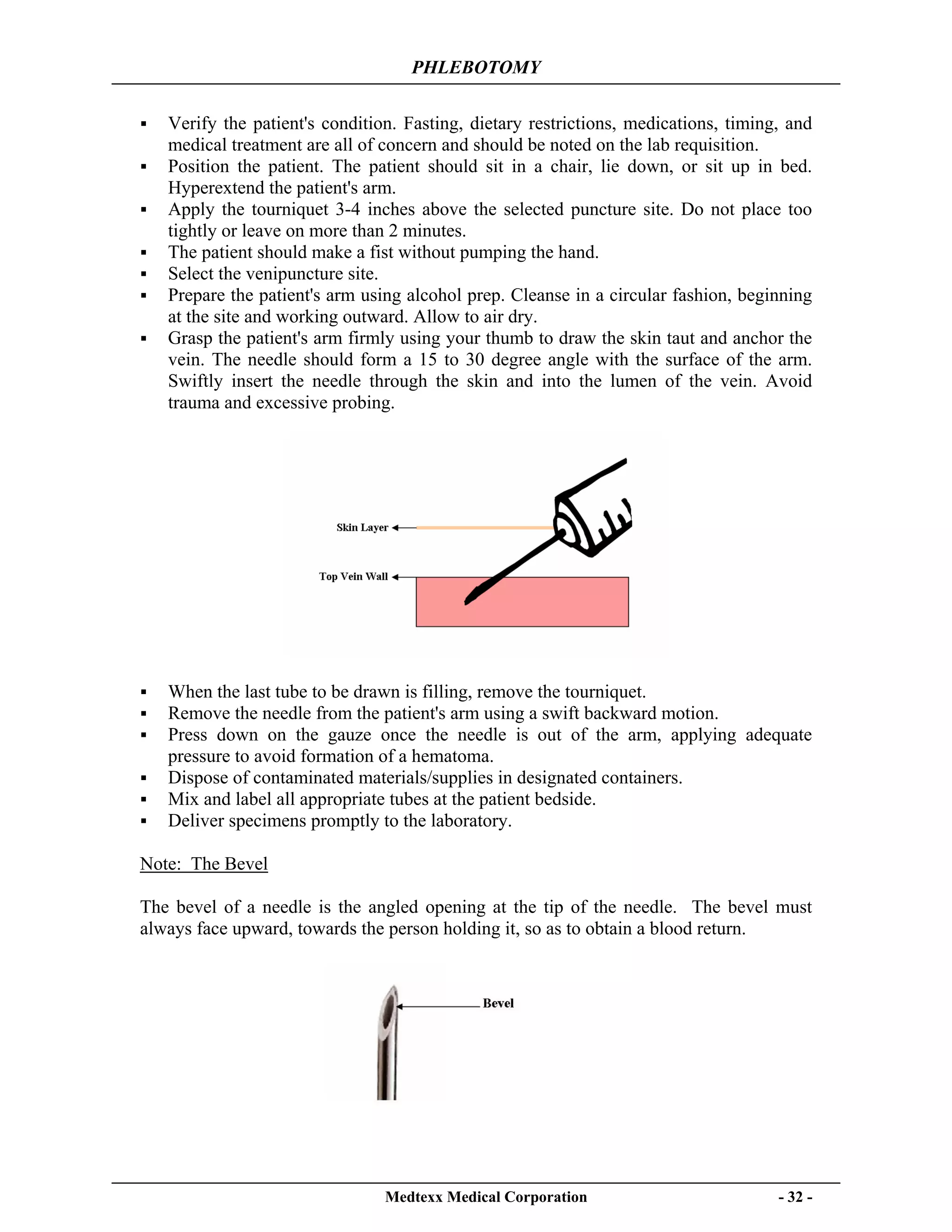 Phlebotomy manual | PDF