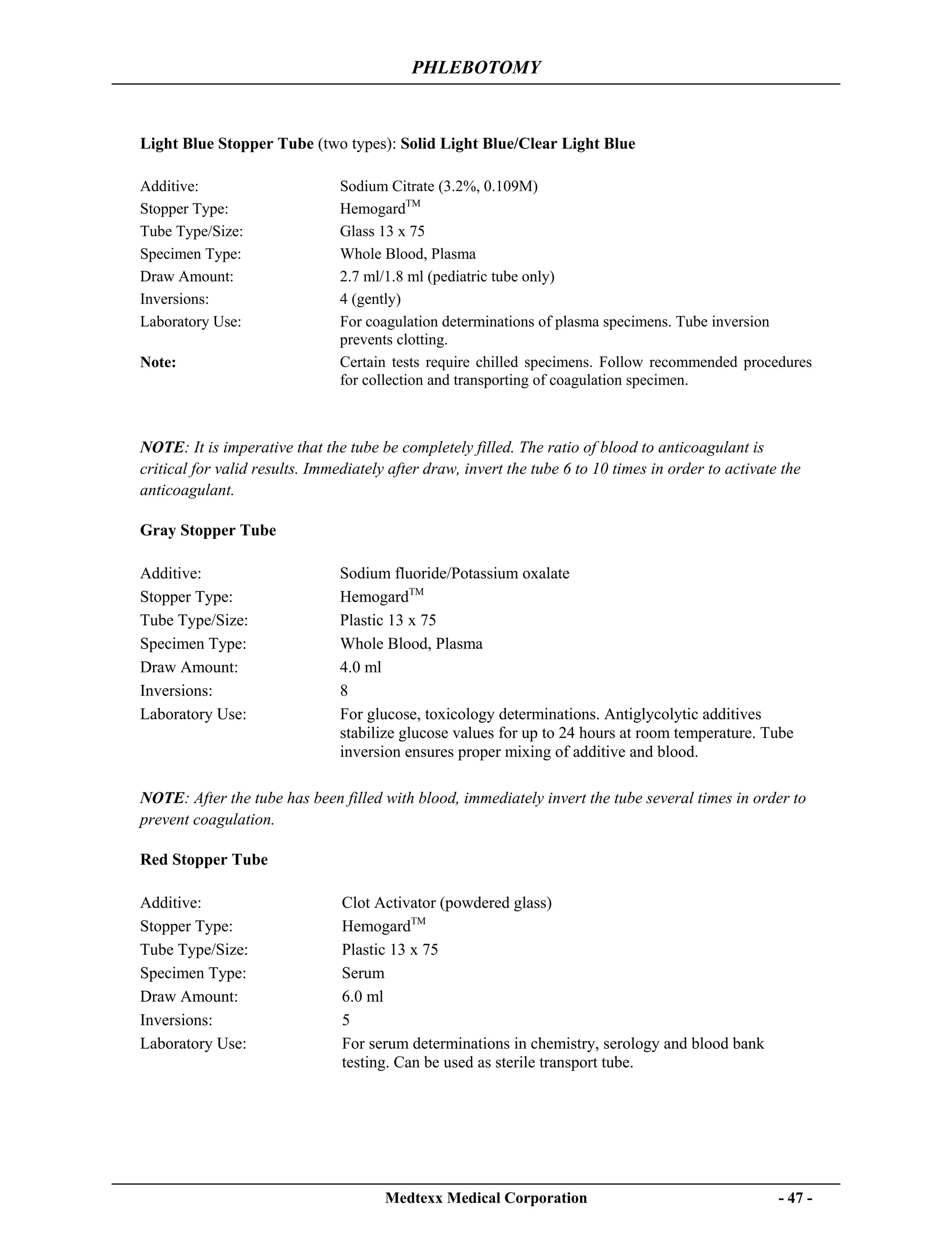 Phlebotomy manual | PDF