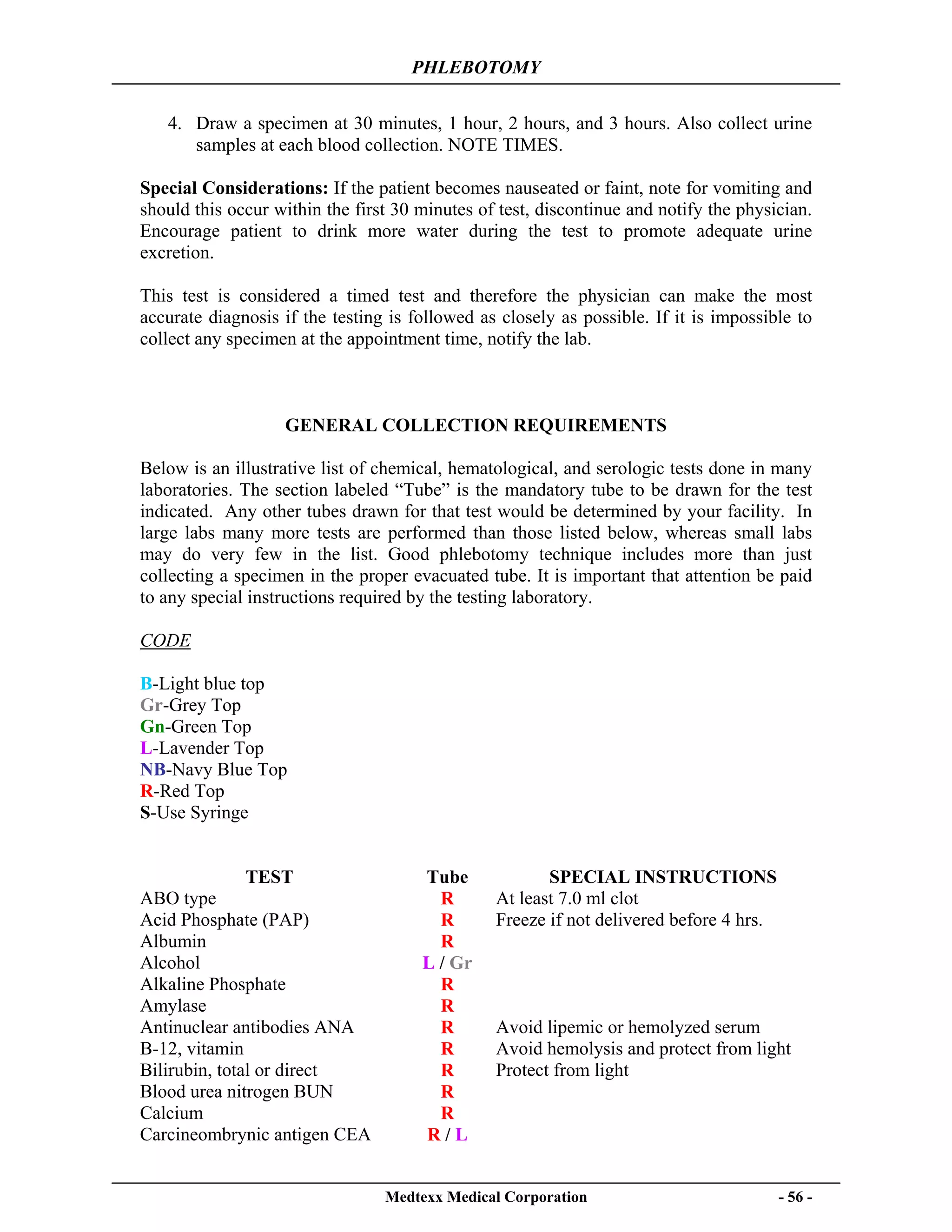 Phlebotomy manual | PDF