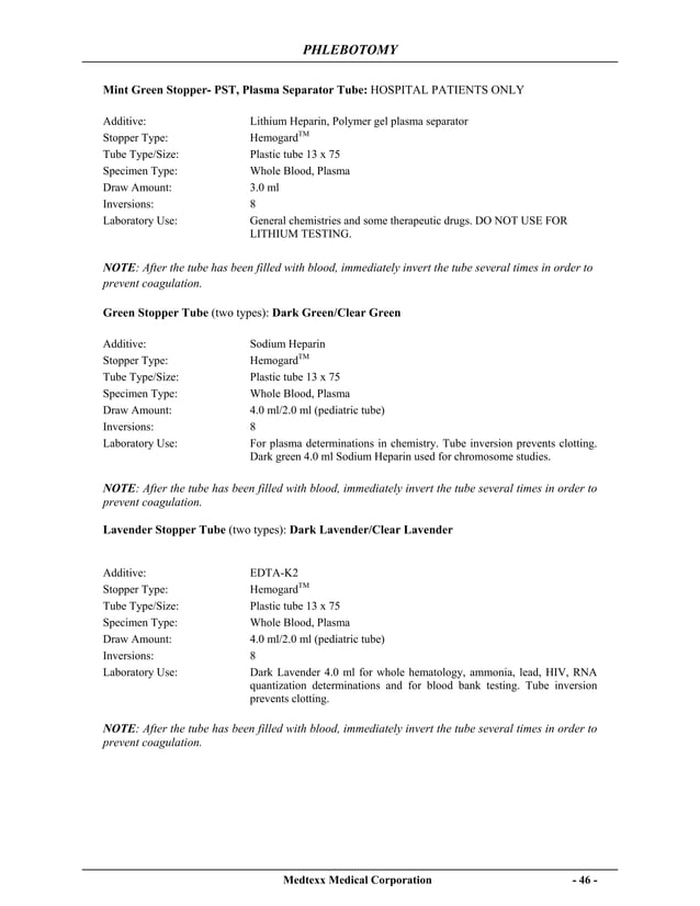 Phlebotomy manual | PDF | Blood Disorders | Diseases and Conditions