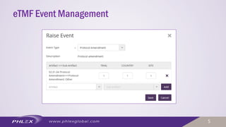 PhlexEview 4, The Smart eTMF Solution | PPTX